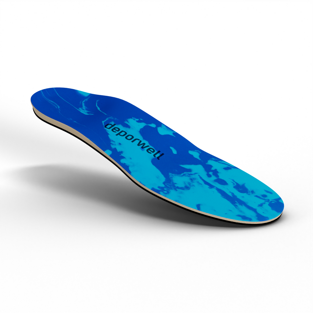 Customizable Padel Insole - Blue Water – Deporwell